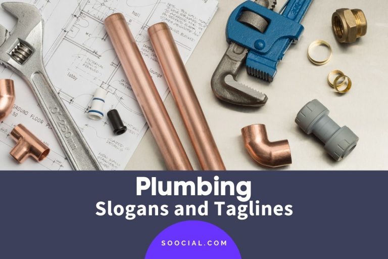 613 Plumbing Slogans and Taglines To Unclog Your Creative Block - Soocial