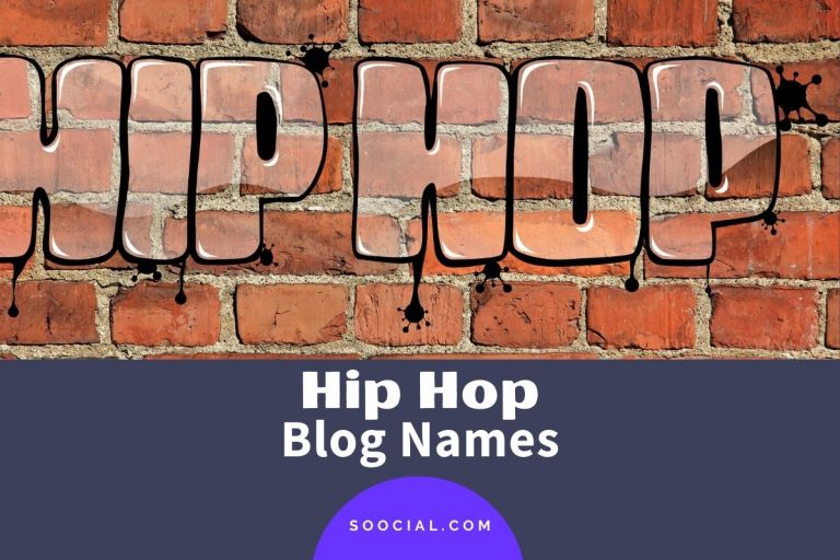 705 Hip Hop Blog Name Ideas More Lit Than a Rap Concert - Soocial