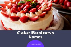 1637 Cake Business Names For a Perfectly Baked Venture - Soocial