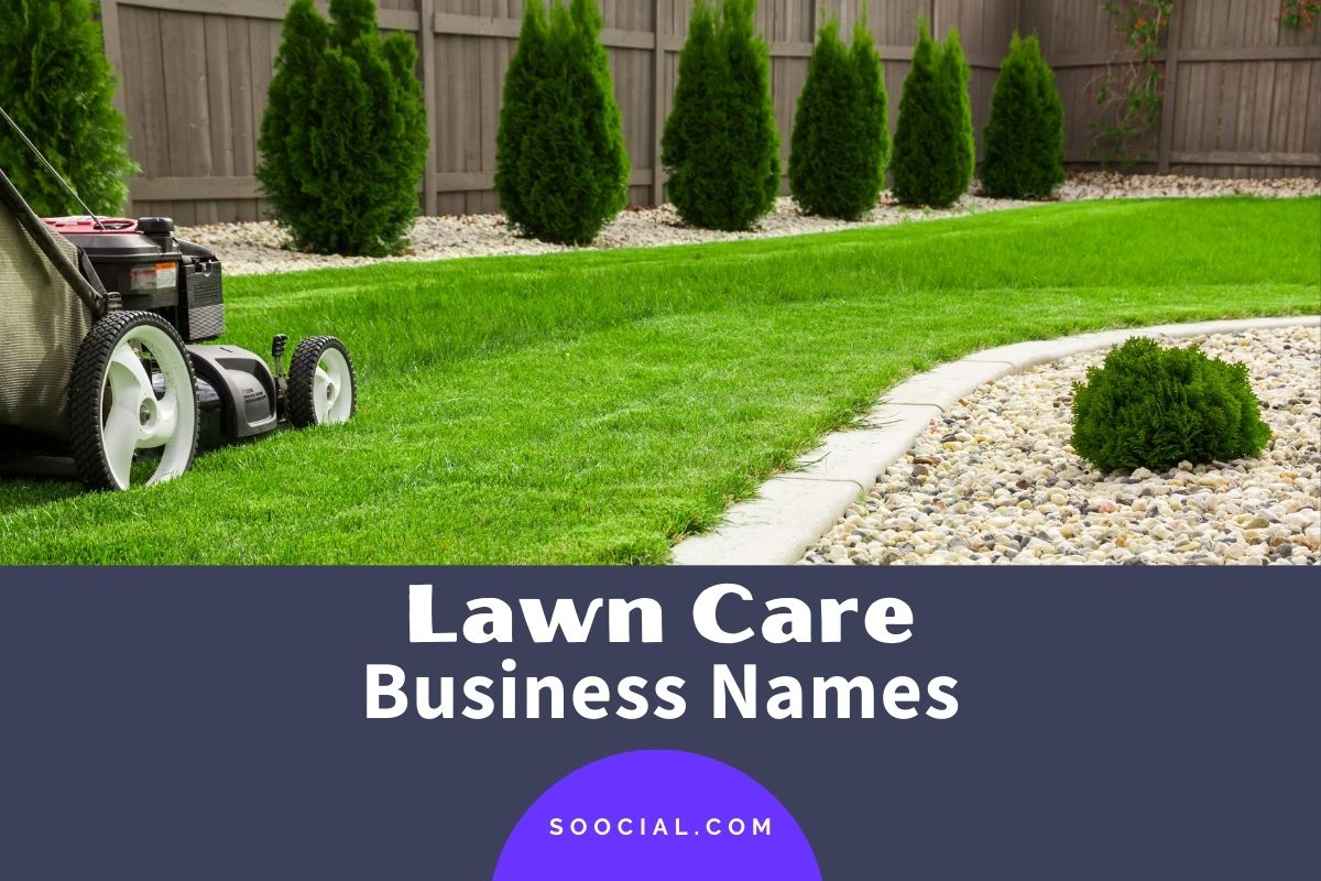 955 Lawn Care Business Names For A Sod sational Start Soocial