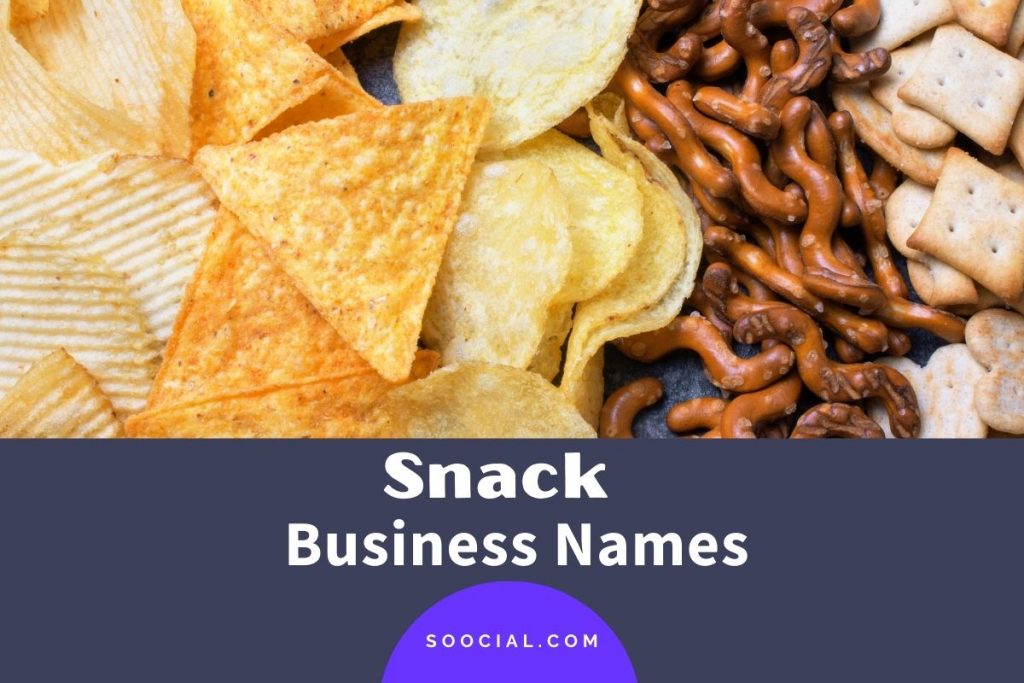 355 Catchy Snack Business Names That You Can Snap Up Soocial