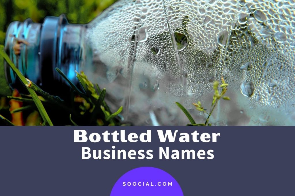 515 Bottled Water Company Names To Hydrate Your Brand Soocial