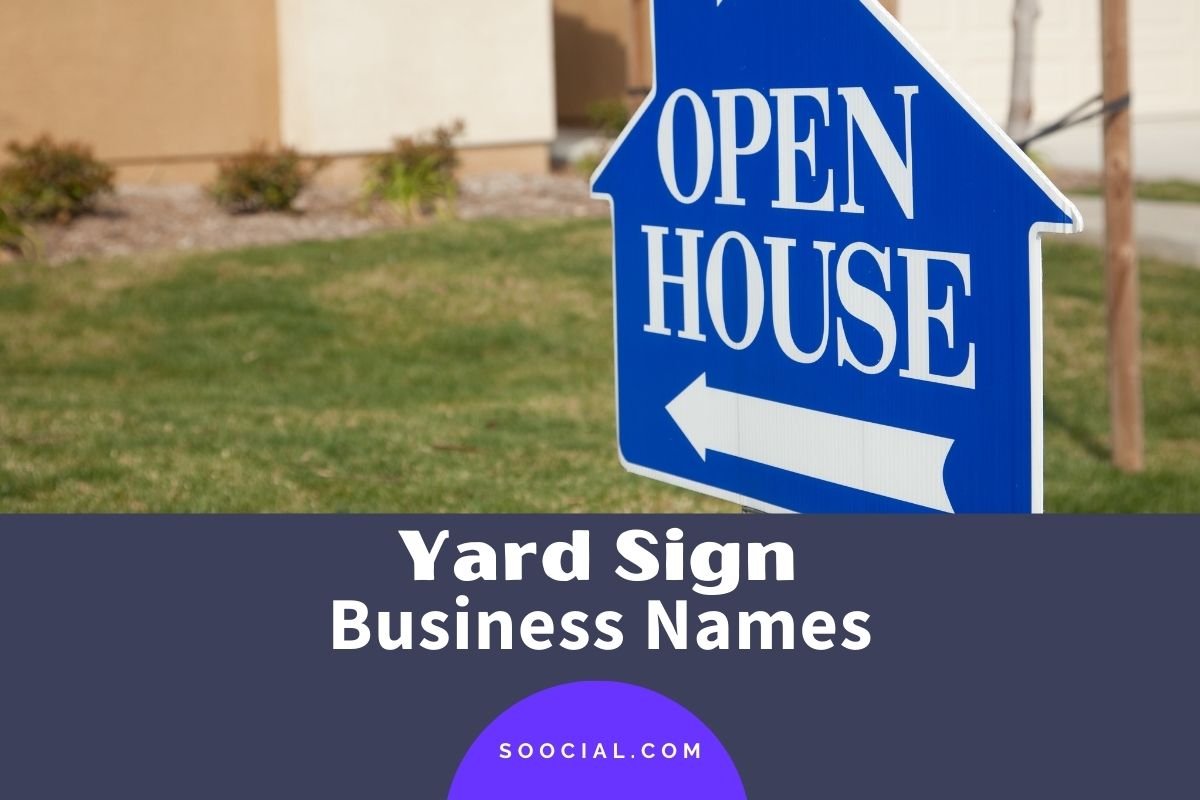 183 Yard Sign Business Name Ideas That Excite Customers Soocial 183 Yard Sign Business Name Ideas That Excite Customers Soocial