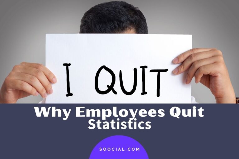 26 Why Employees Quit Statistics You Must Know (2026) - Soocial
