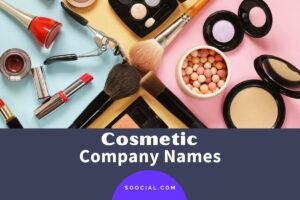 519 Cosmetics Business Name Ideas to Get You Lovely Sales - Soocial