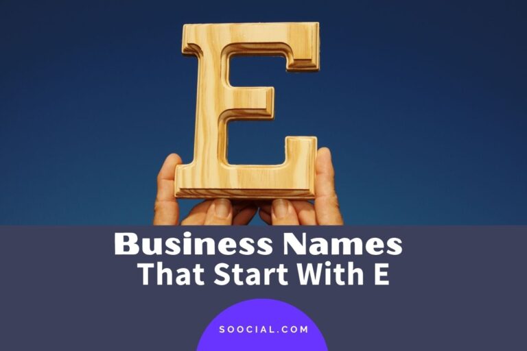 2535 Business Name Ideas that Start with E - Soocial