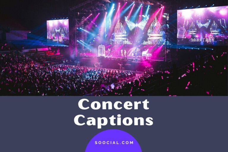 649 Concert Captions To Make You Want To Encore! - Soocial