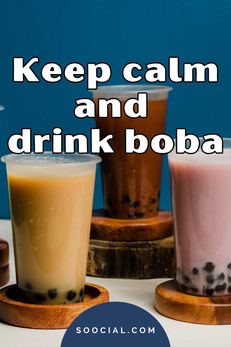 363 Boba Captions To Fuel Your Feed With Flavor - Soocial